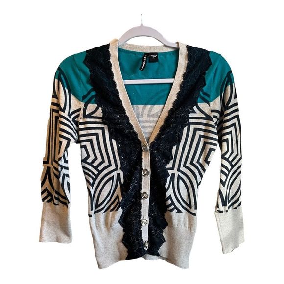 Vintage | Sweaters | Super Cute Y2k Cardigan 200s | Poshmark